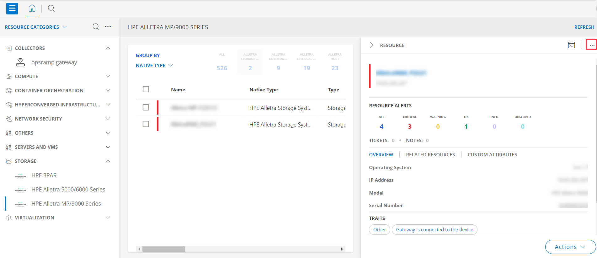 HPE Alletra MP/9000 Series | OpsRamp Documentation